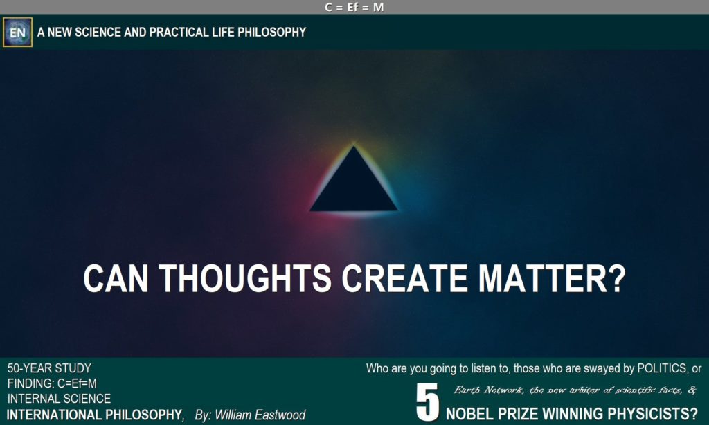 Can Thoughts Create Matter? | Give Me Scientific Evidence & Proof | Example